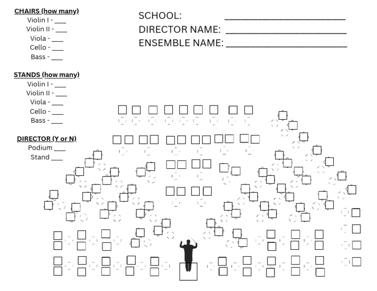 CPA Seating Chart Template | PDF