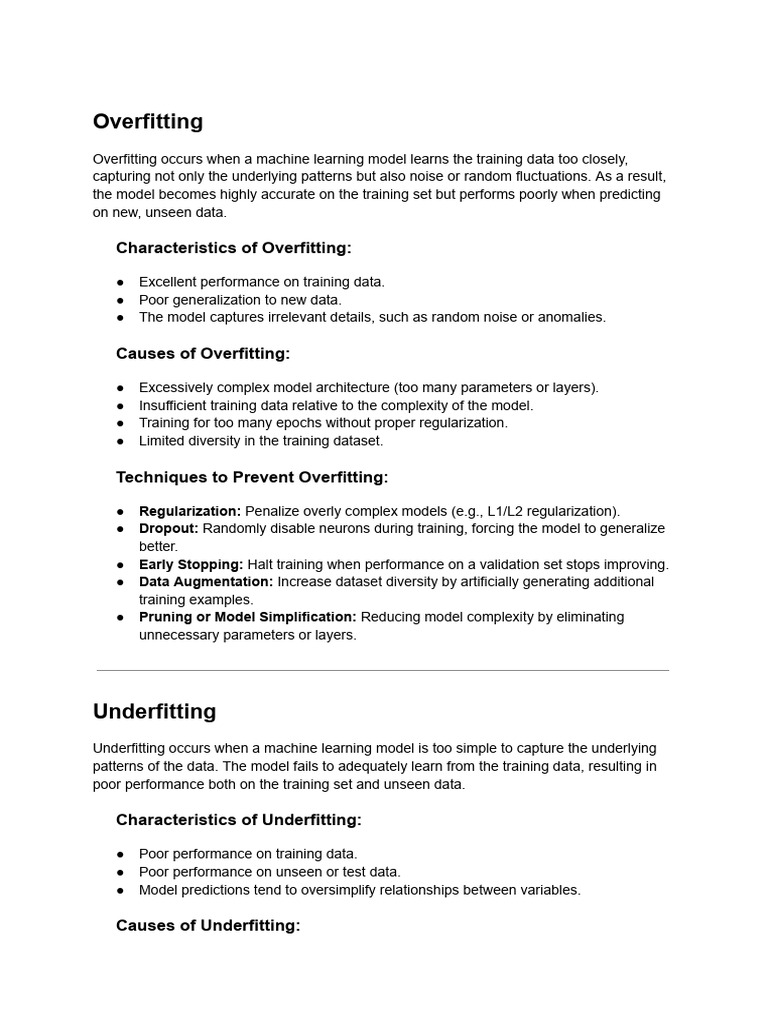 Overfitting Underfitting | PDF | Applied Mathematics | Machine Learning