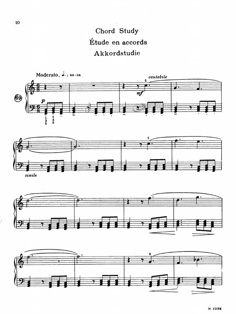 Bela Bartok - Mikrokosmos 69 | PDF