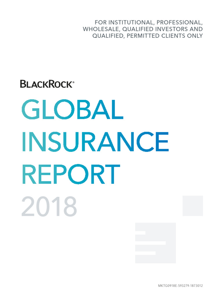 global-insurance-report-2018-axj | PDF | Risk | Insurance