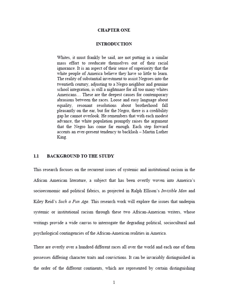 Institutional Racism in America | PDF | Race (Human Categorization) | Discrimination & Race ...