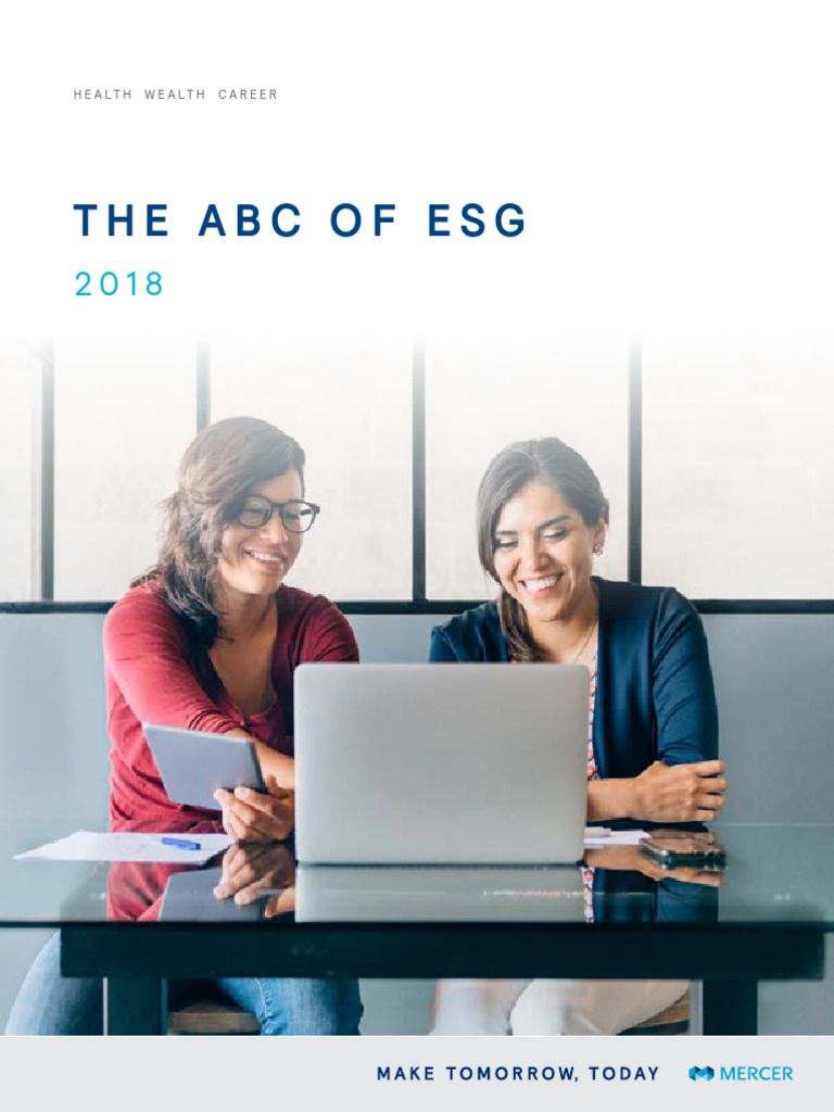 The ABC of ESG - English Version | PDF | Investing | Risk