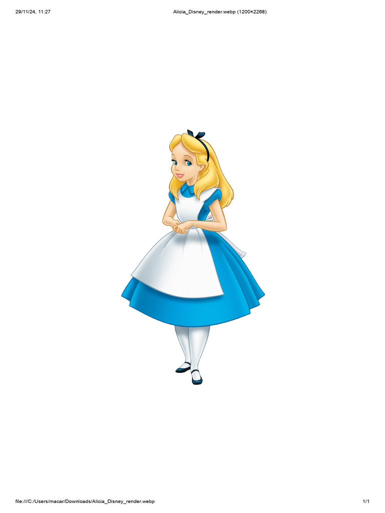 Alicia Disney Render | PDF