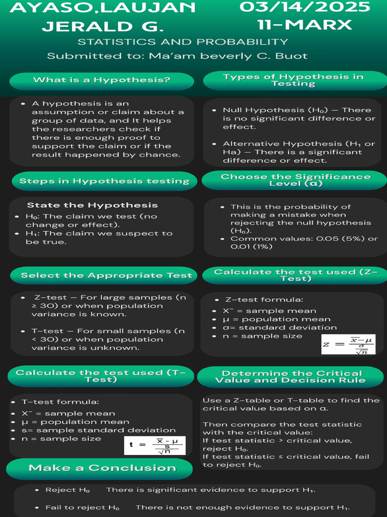Statistic and Probability | PDF