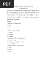 Self Introduction Worksheet | PDF
