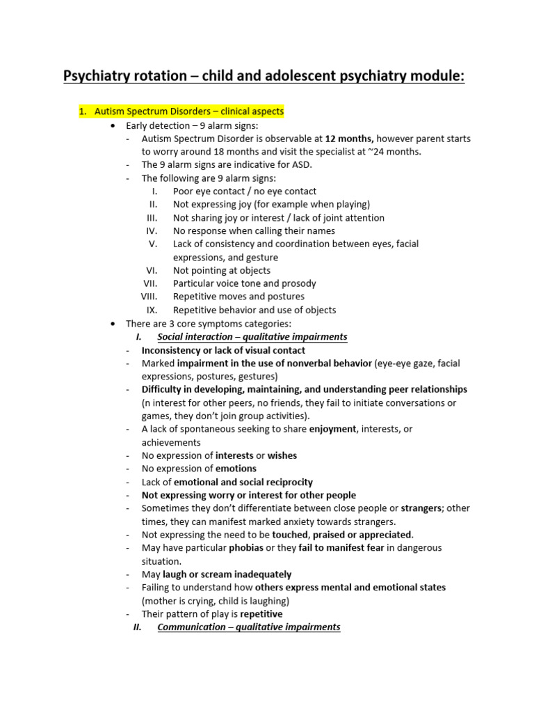 Psychiatry notes | PDF | Memory | Delusion