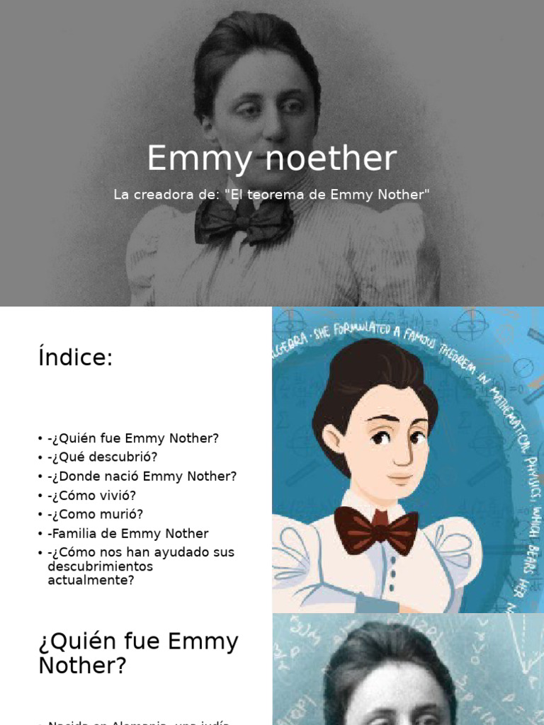 Emmy Noether | PDF