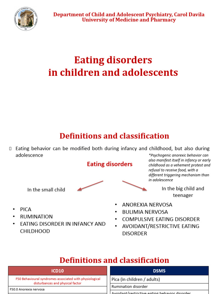 Child and Adolescent Eating Disorders Guide | PDF | Eating Disorder ...