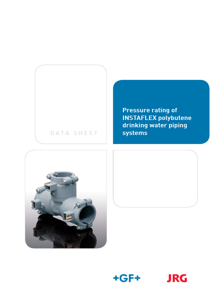 INSTAFLEX - pressure rating of INSTAFLEX polybutene drinking water ...