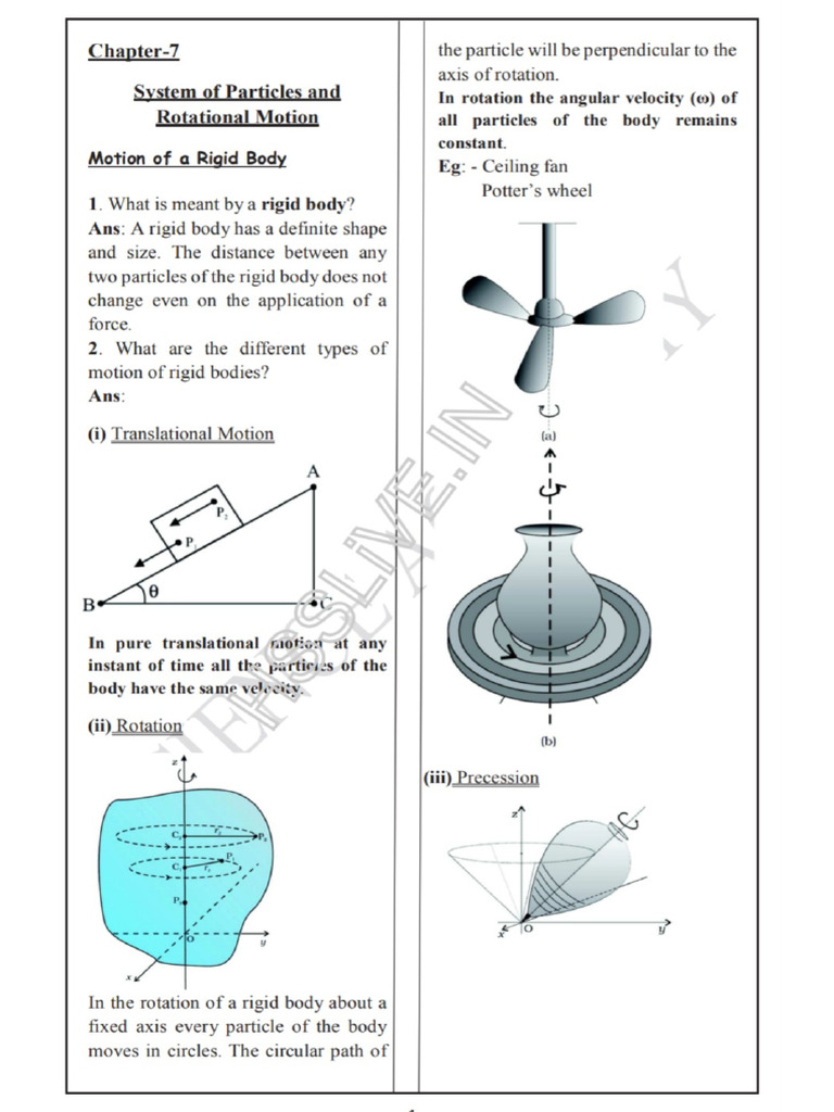 rotational motion | PDF