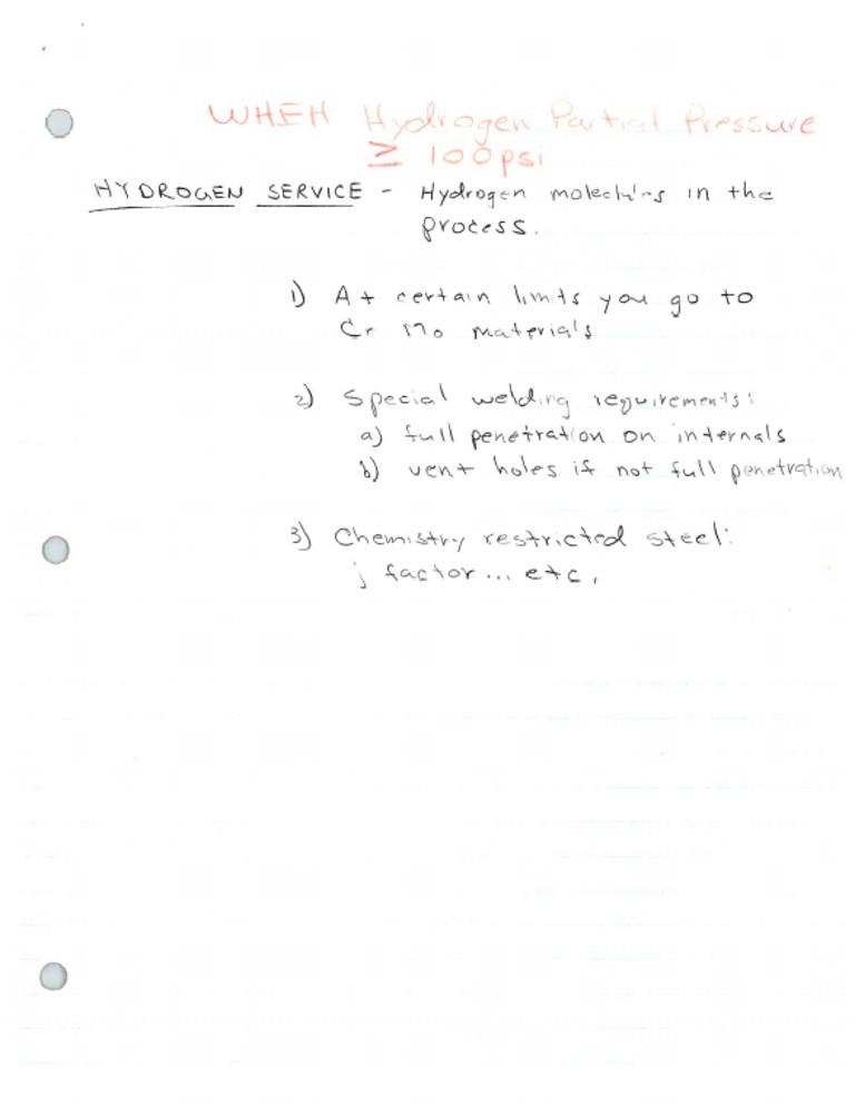 Hydrogen Partial Pressure | PDF
