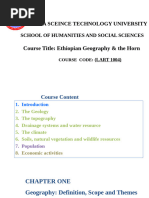 For Freshman Geography, AAU | PDF | Geography | Map