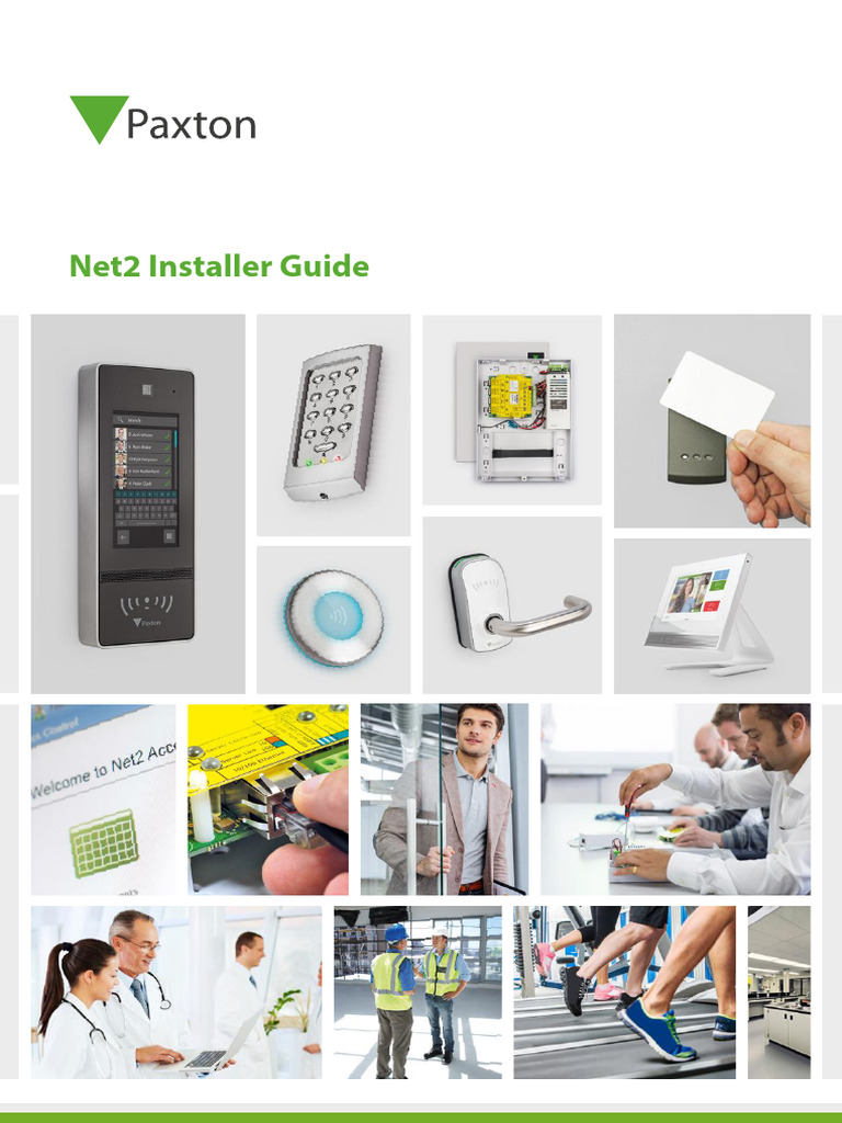 Proximity Reader Uk Backbox Black Net2 Installer Guide | PDF | Access ...