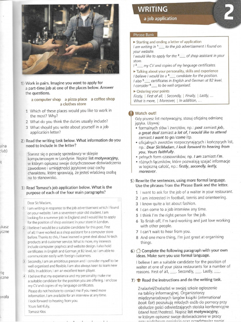 Password Reset B1+ Unit 2 Page 23 | PDF