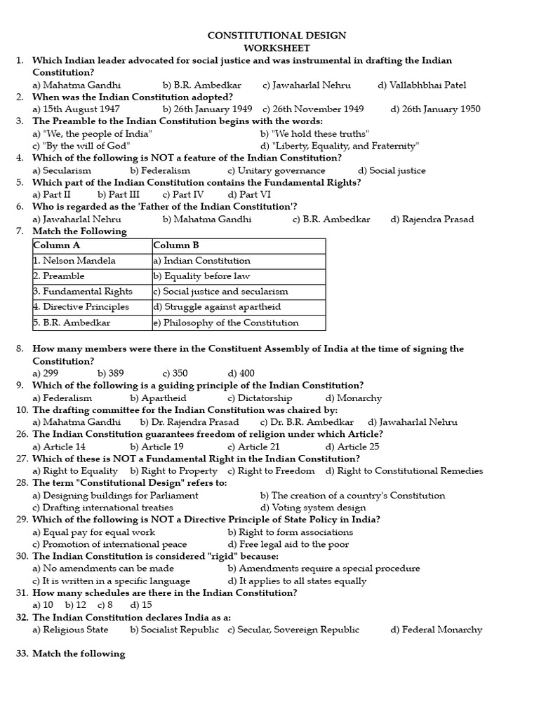 9 Constitutional Design.docx | PDF | Political Science | Legal Documents