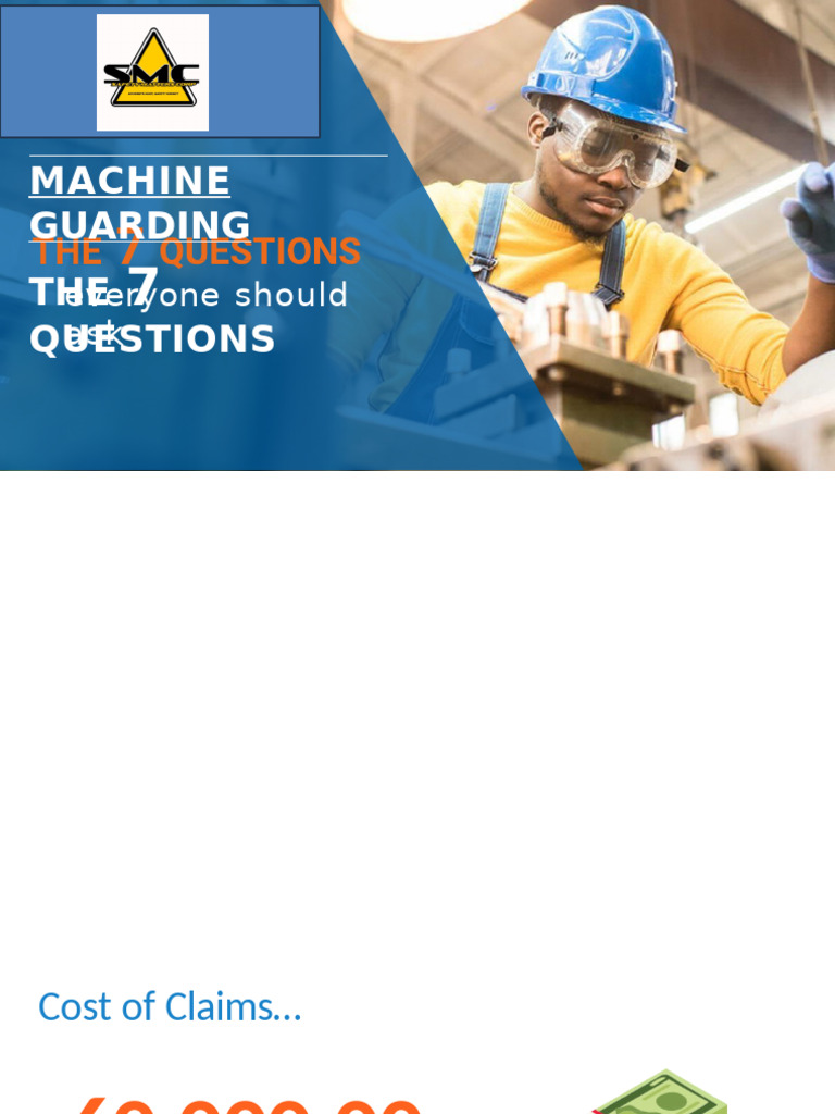 Icw Group Risk Management Machine Guarding Presentation | PDF ...