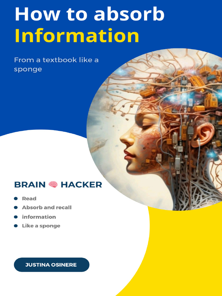 How To Absorb Information From A Textbook Like A Sponge | PDF ...
