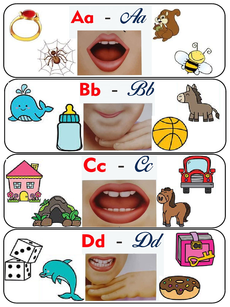 tarjetas para Terapia de Lenguaje | PDF