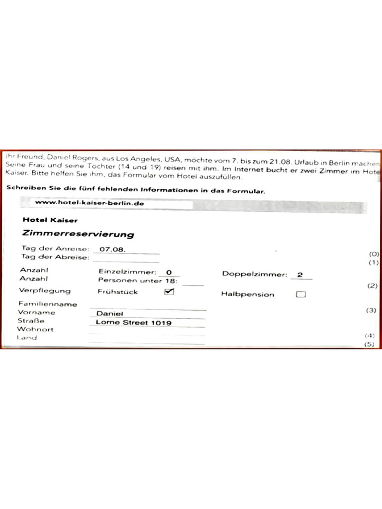 A1 Formular 4 | PDF