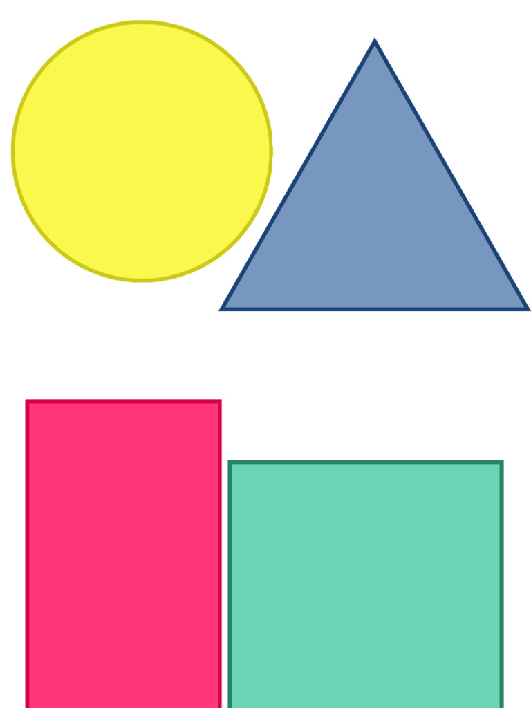 Printable 2D Shapes Flashcard | PDF