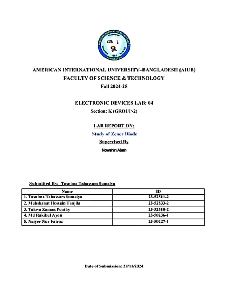 Group 2 ED LAB Sec K Exp 4 | PDF