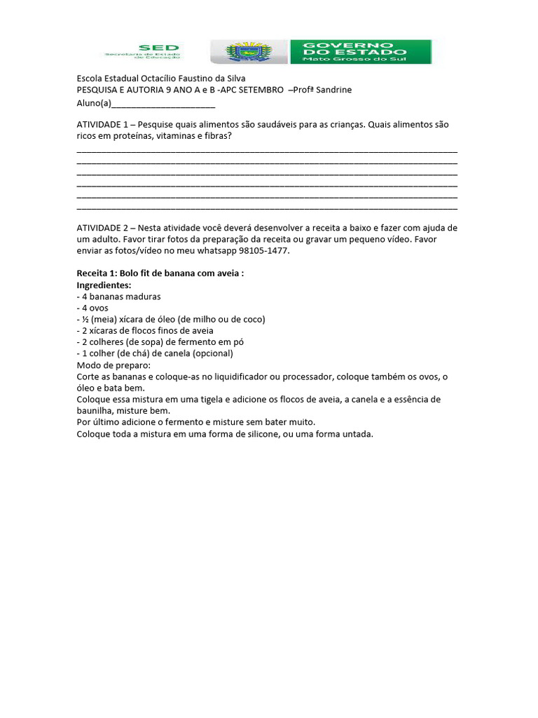 9 ANO A e B PESQUISA E AUTORIA | PDF