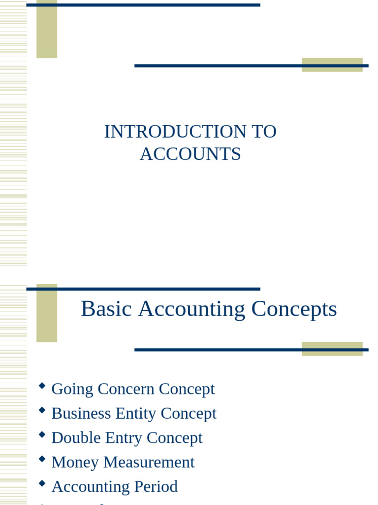 Basic Accounting Concepts | PDF | Debits And Credits | Corporations