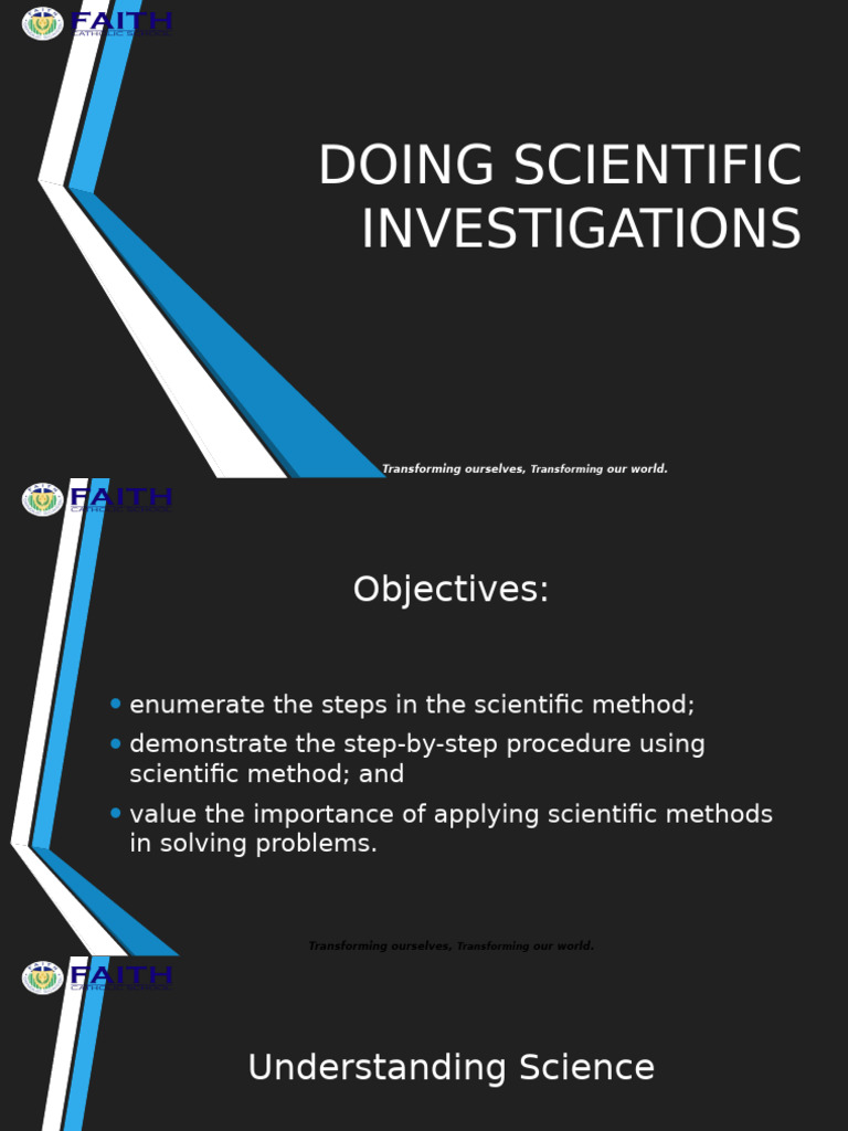 Understanding the Scientific Method | PDF | Experiment | Theory