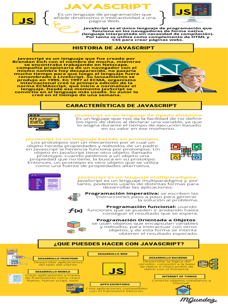 Tipos De Datos En Javascript Pdf Script Java Lenguaje De Programación