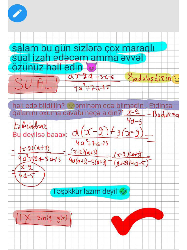 Maraqlı Sual ? | PDF