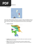 Region 8:eastern Visayas | PDF | Economies | Nature
