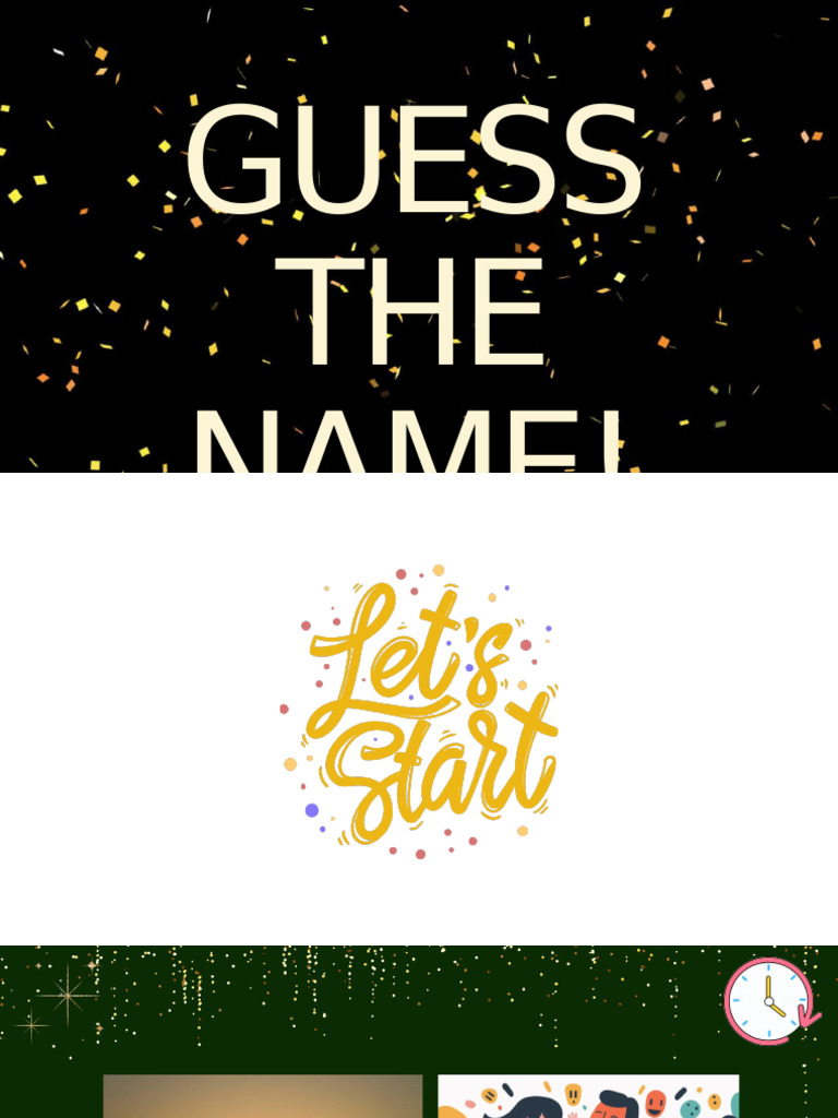 Guess The Name!-2 | PDF
