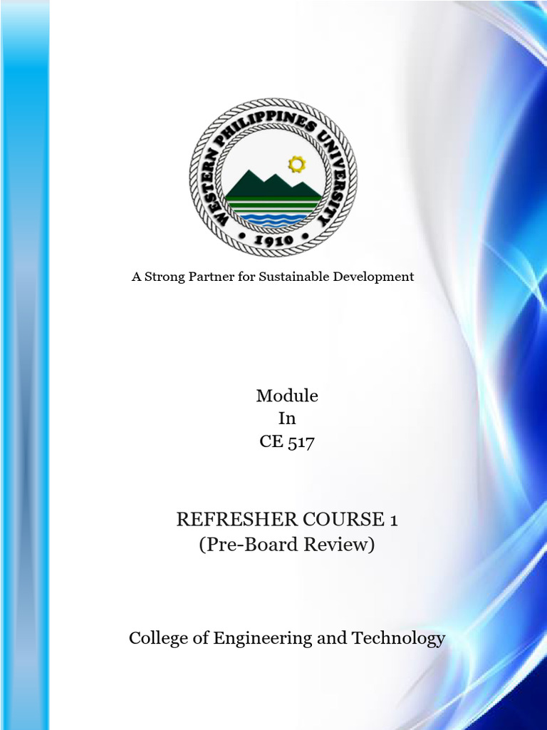 CE 517 Module 1 Algebra | PDF | Algebra | Polynomial