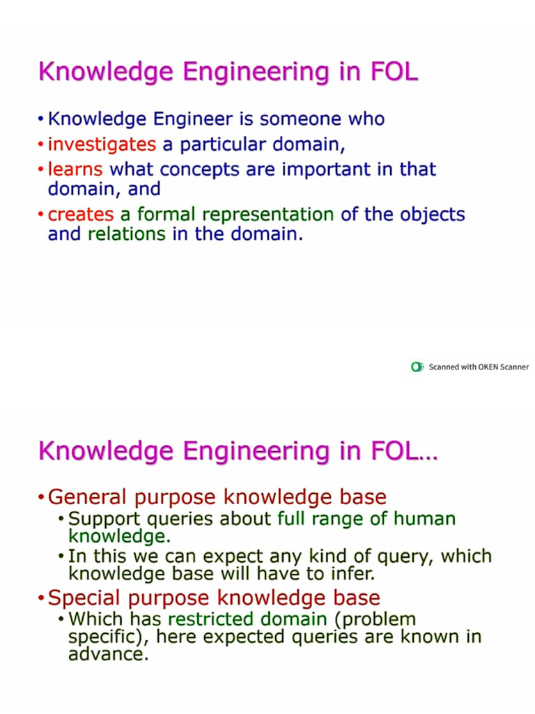 Knowledge Engineering | PDF