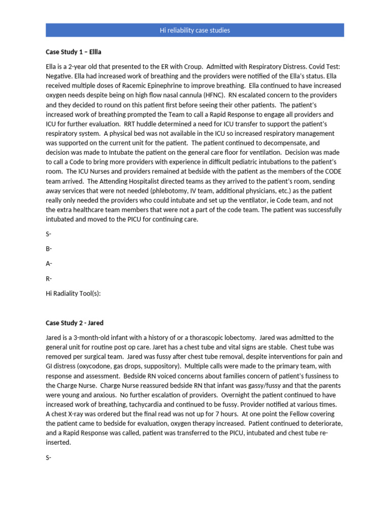 Hi Reliability in Class Assignment | PDF | Clinical Medicine | Medical ...