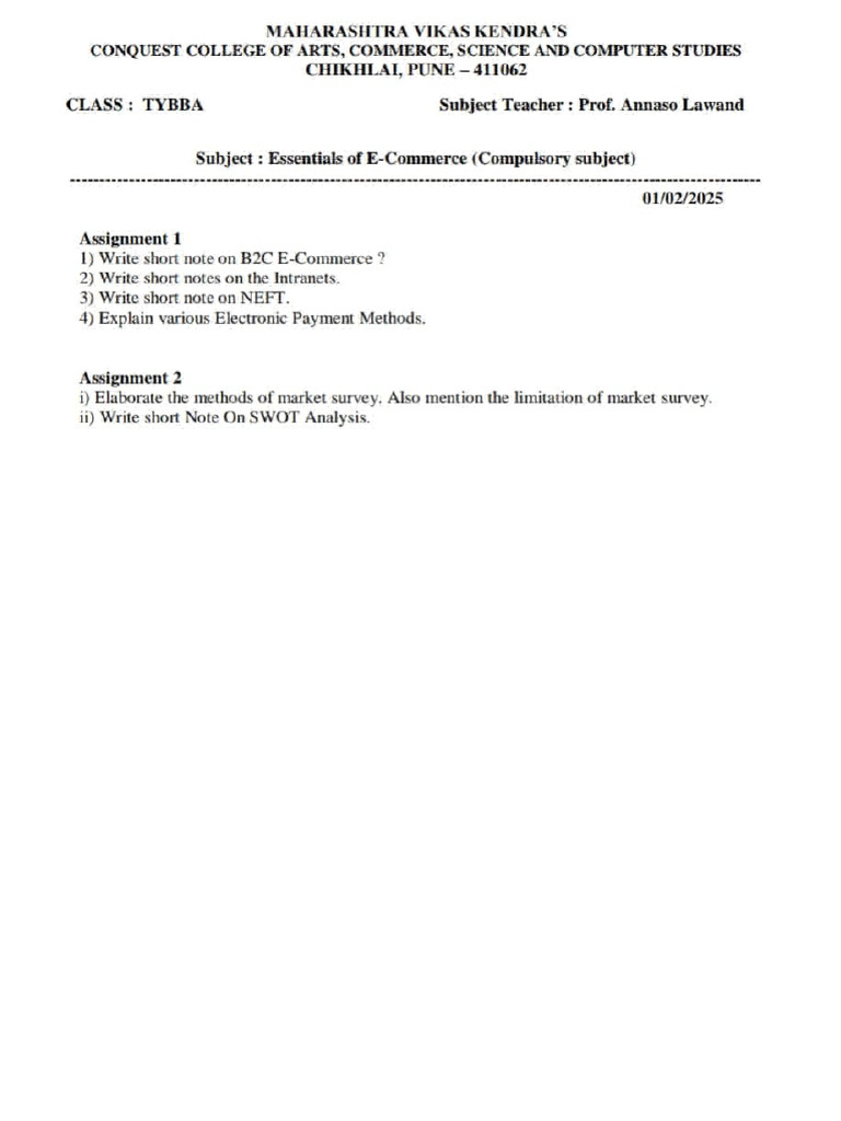 Essential of E-Commerce | PDF