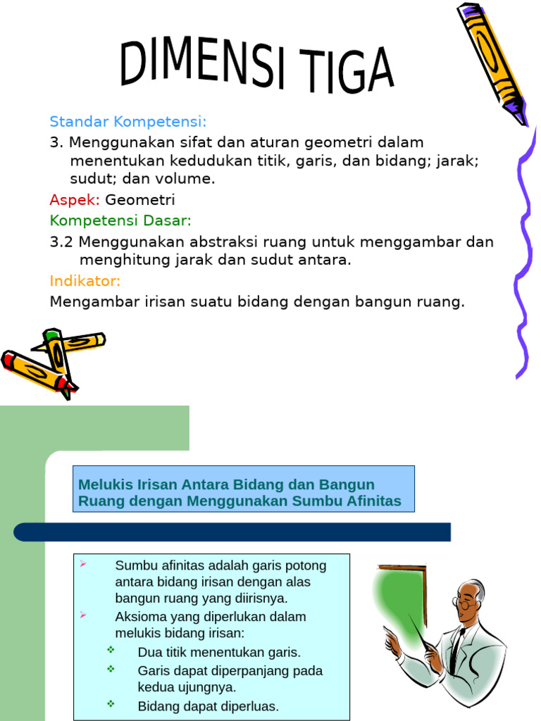 Geometri (Dimensi 3) | PDF