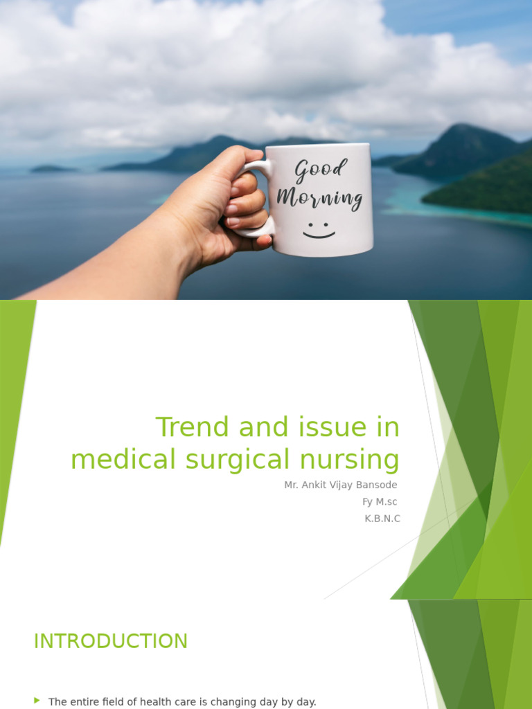 Trends and Issues in Medical-Surgical Nursing | PDF