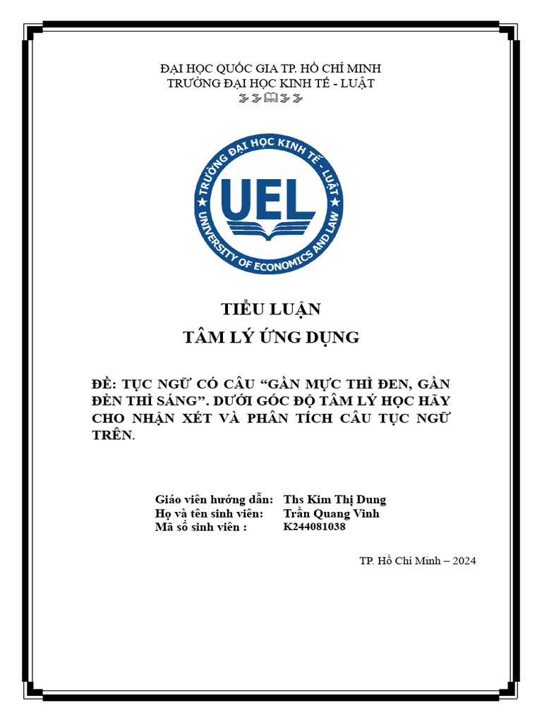 Tâm Lý NG D NG | PDF