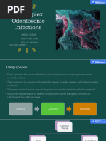 Mandibular Space Infections Guide | PDF | Tongue | Anatomy