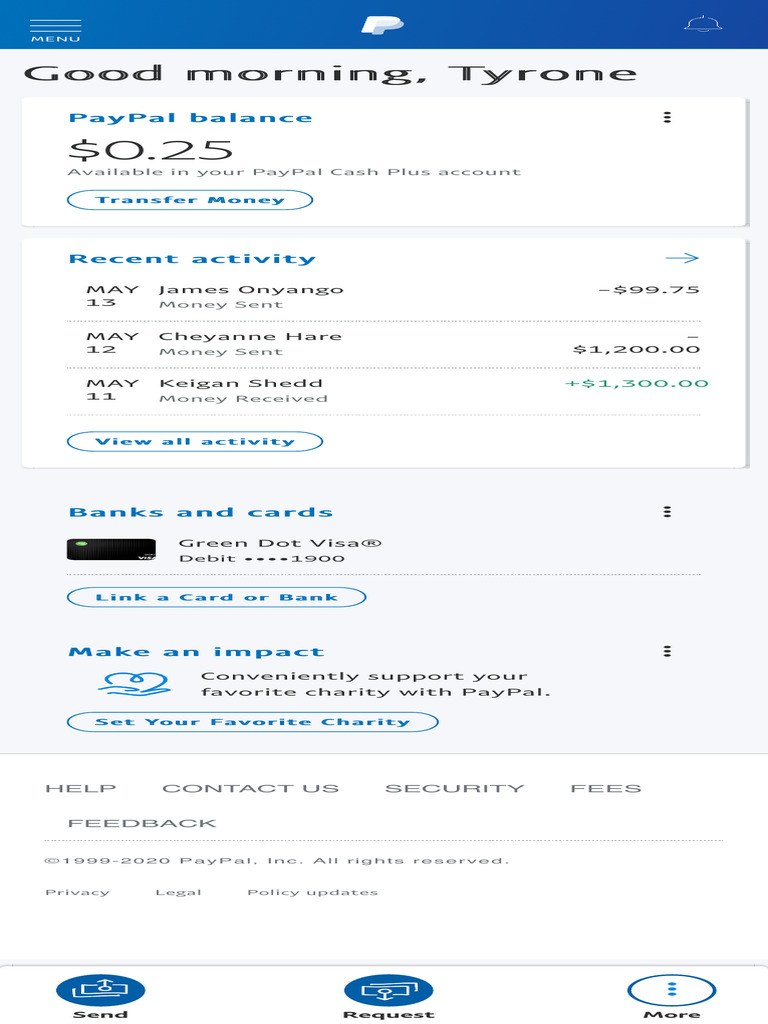 PayPal Summary | PDF