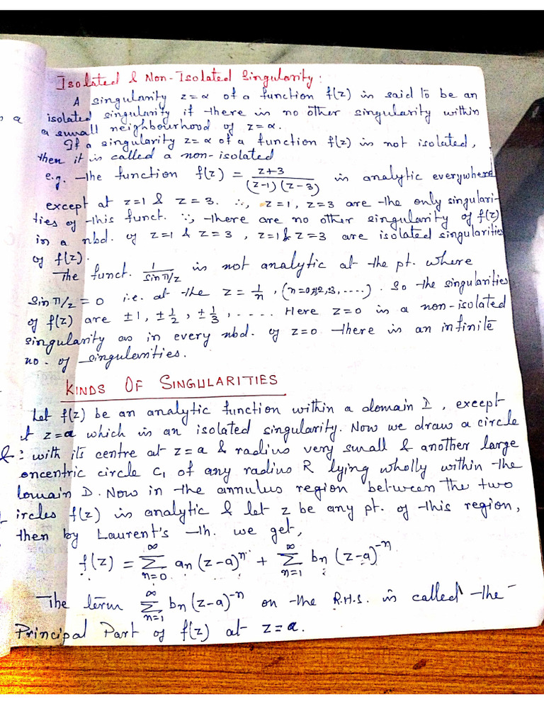 Notes - Complex Analysis - 5 | PDF