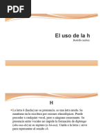Uso de las letras G, J y H en español | PDF | Verbo | Fonética