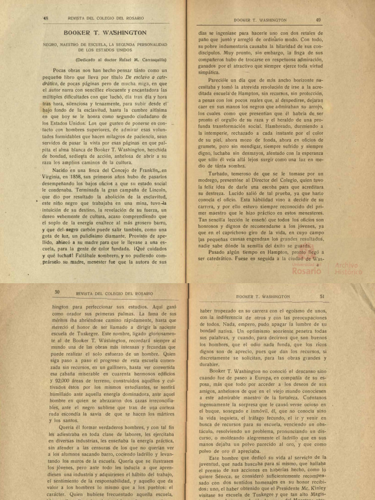 9 Booker T Washington Pag 48 52 | PDF