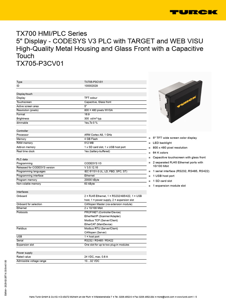 FICHA TECNICA TX705-P3CV01 | PDF | Usb | Electronics