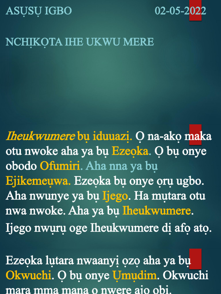 IHEUKWUMERE | PDF
