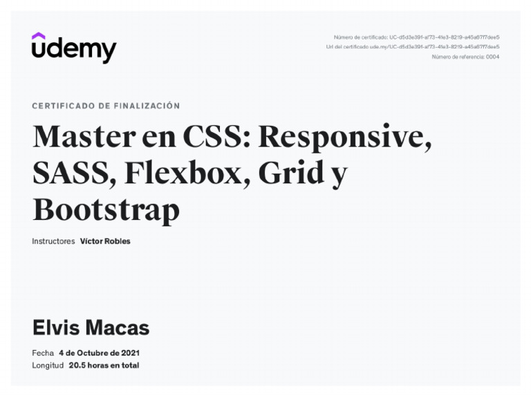 Udemy Master Css | PDF