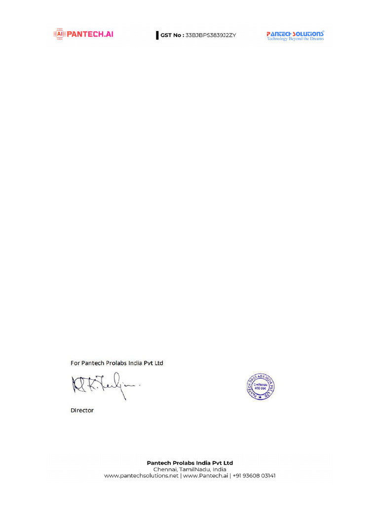 Full Stack Internship Offer Letter | PDF