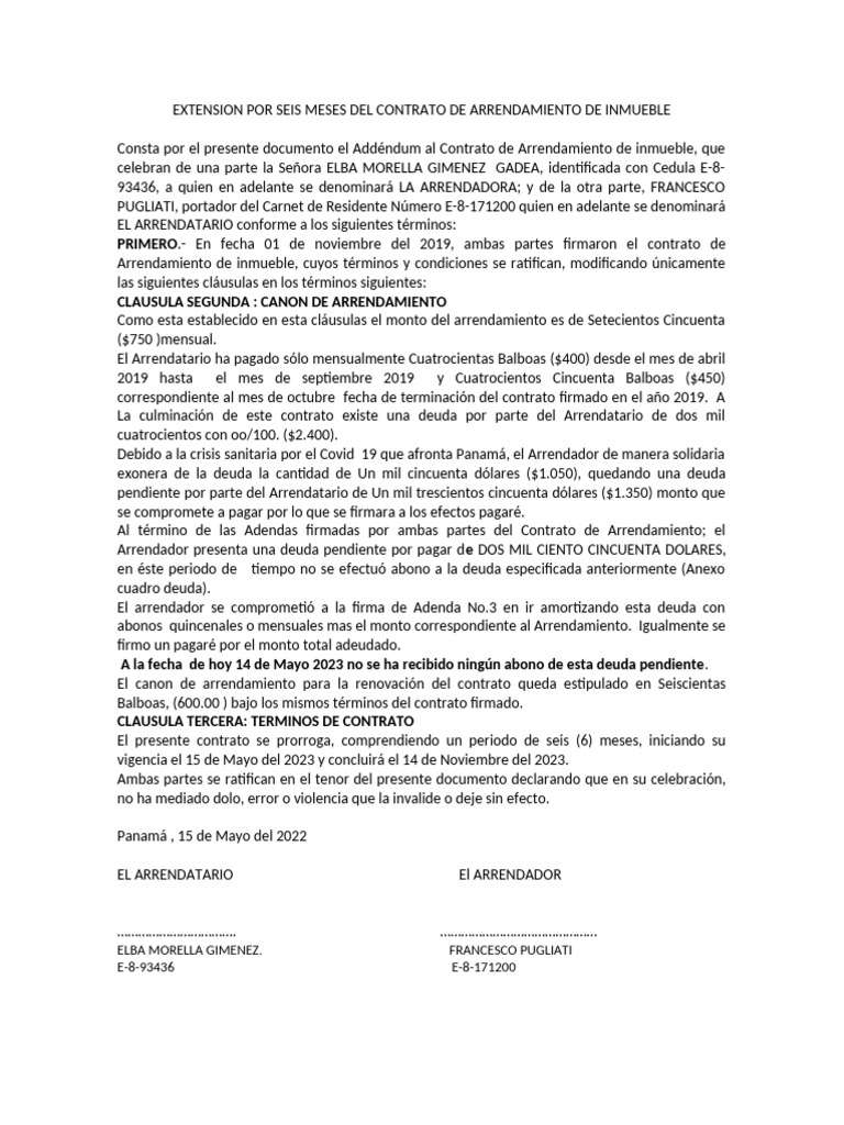 Adenda5 Torres Sol1 | PDF