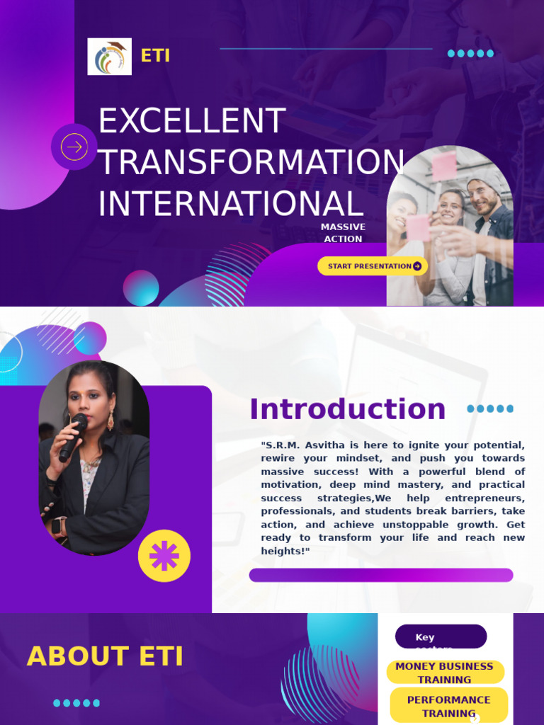Excellent Transformation International | PDF | Disciplines | Mental Health